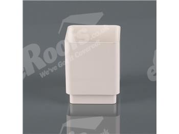 Square Downpipe Connector 65mm