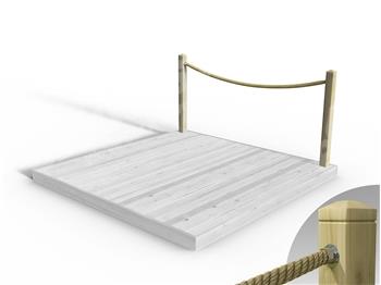 Rope Handrail Kit 2700mm (One Side)