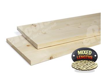Planed Square Edge Timber (275mm x 25mm) Random Lengths