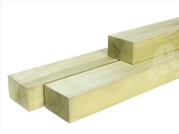 Green - Treated Planed Square Edge Timber (75mm x 50mm)