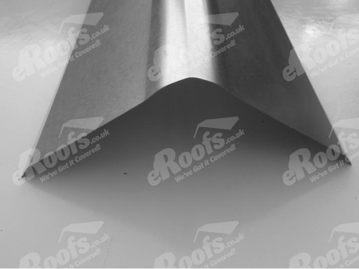 Galvanised Roll-top Ridge (6ft - 1828mm)