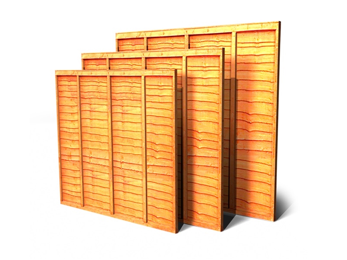 Overlap Fence Panel (6ft x 5ft)