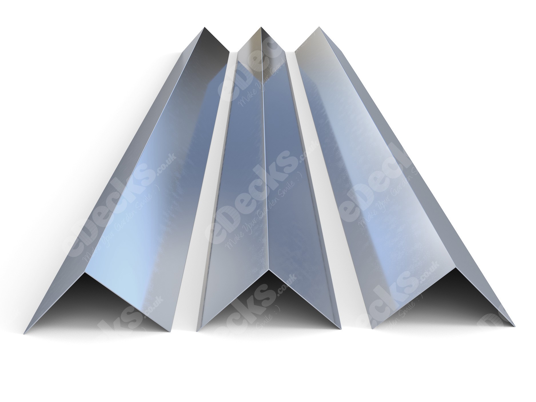 Galvanised Box Profile Sheet Flashings | eDecks